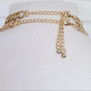 Jewelry | Filigree Design Double Chain Choker | Poshmark